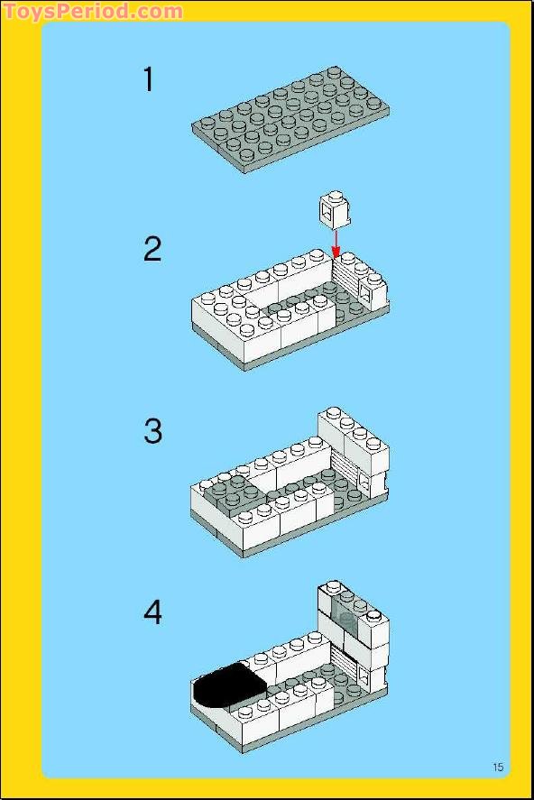 LEGO 5483 Ready, Steady, Build and Race Instructions and Parts List