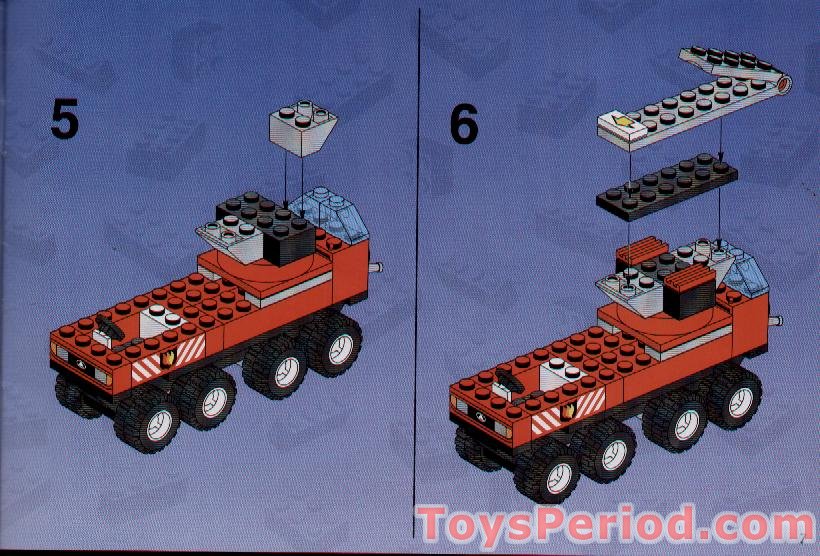 LEGO 6464 Super Rescue Complex Instructions and Parts List