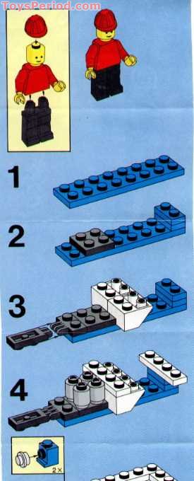 LEGO 6524 Blizzard Blazer Instructions and Parts List