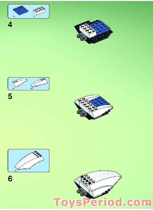 LEGO 7649 MT-201 Ultra-Drill Walker Instructions and Parts List