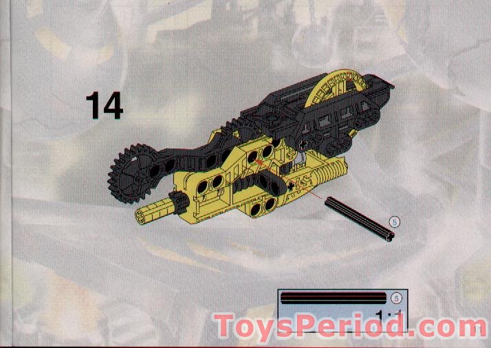 LEGO 8514 Power Instructions and Parts List