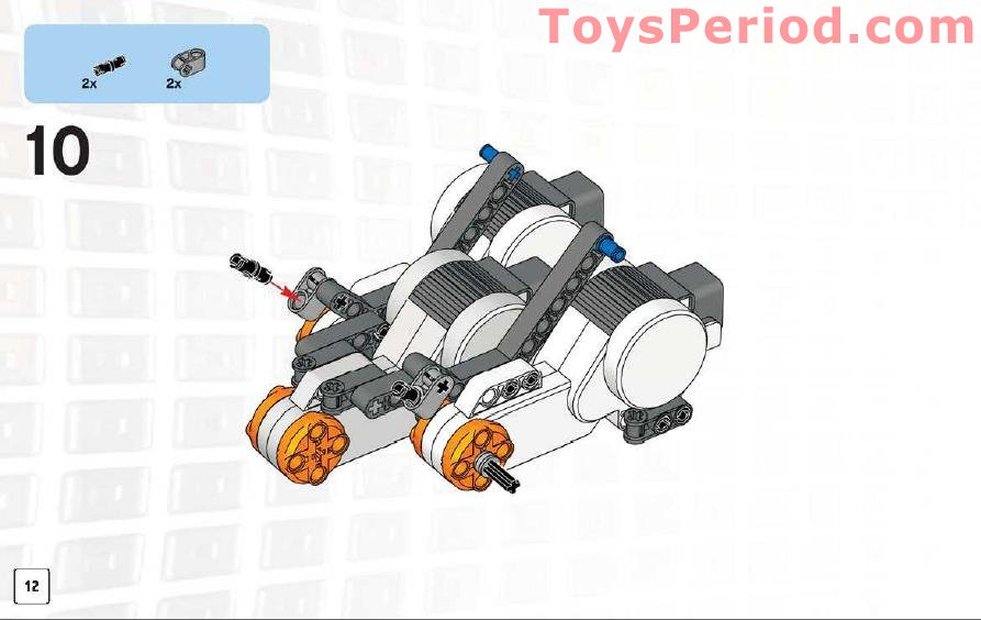 LEGO 8527 LEGO Mindstorms NXT Instructions and Parts List
