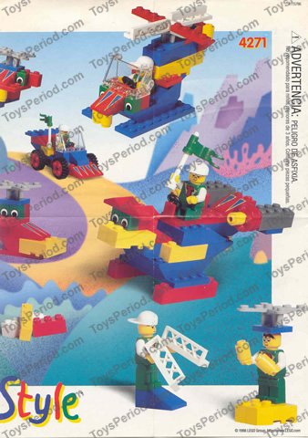 LEGO 4271 Freestyle Box Set Parts List