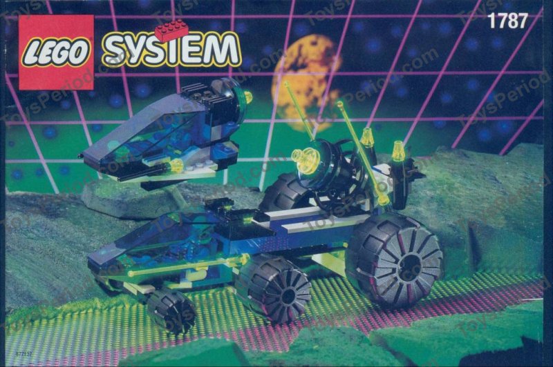 LEGO 1787 Crater Cruiser Instructions and Parts List