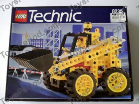 LEGO 8235 Front End Loader Instructions and Parts List