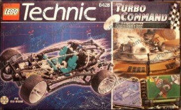 LEGO 8428 Turbo Command Instructions and Parts List