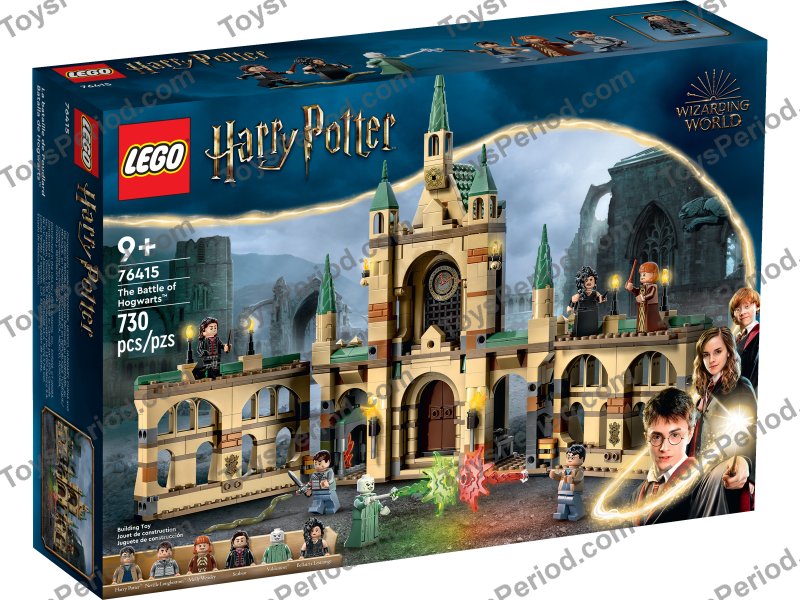 LEGO 76415 The Battle of Hogwarts Set Parts List