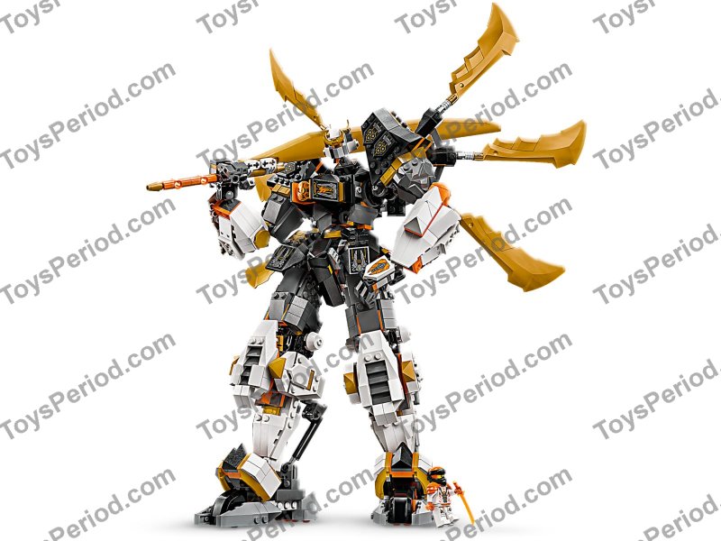 LEGO 71821 Cole's Titan Dragon Mech Set Parts List