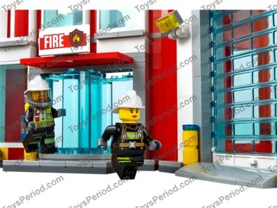 LEGO 60110 Fire Station Instructions and Parts List