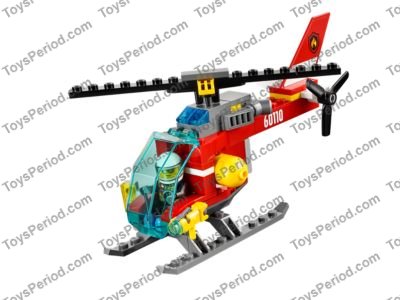 LEGO 60110 Fire Station Instructions and Parts List