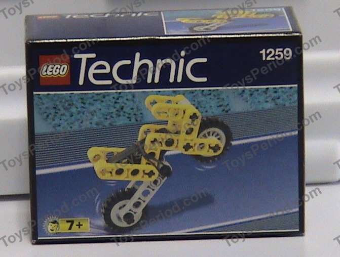 LEGO 1259 Motorbike Instructions and Parts List