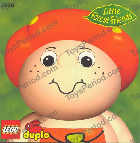 LEGO 2830 The Strawberries Set Parts List