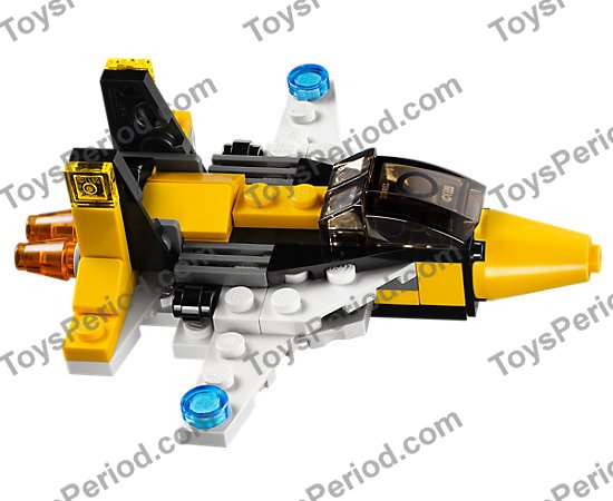 LEGO 31001 Mini Skyflyer Set Parts List