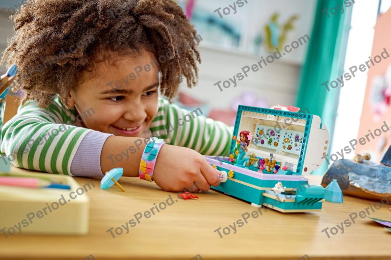 LEGO 43229 Ariel's Treasure Chest Set Parts List