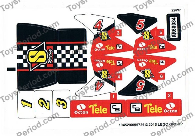 LEGO Sets with Part 60084stk01a Sticker Sheet for Set 60084 ...
