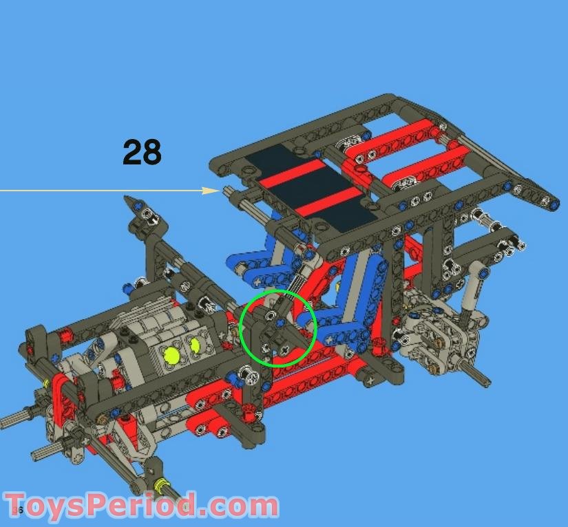LEGO 8081 Extreme Cruiser Instructions and Parts List