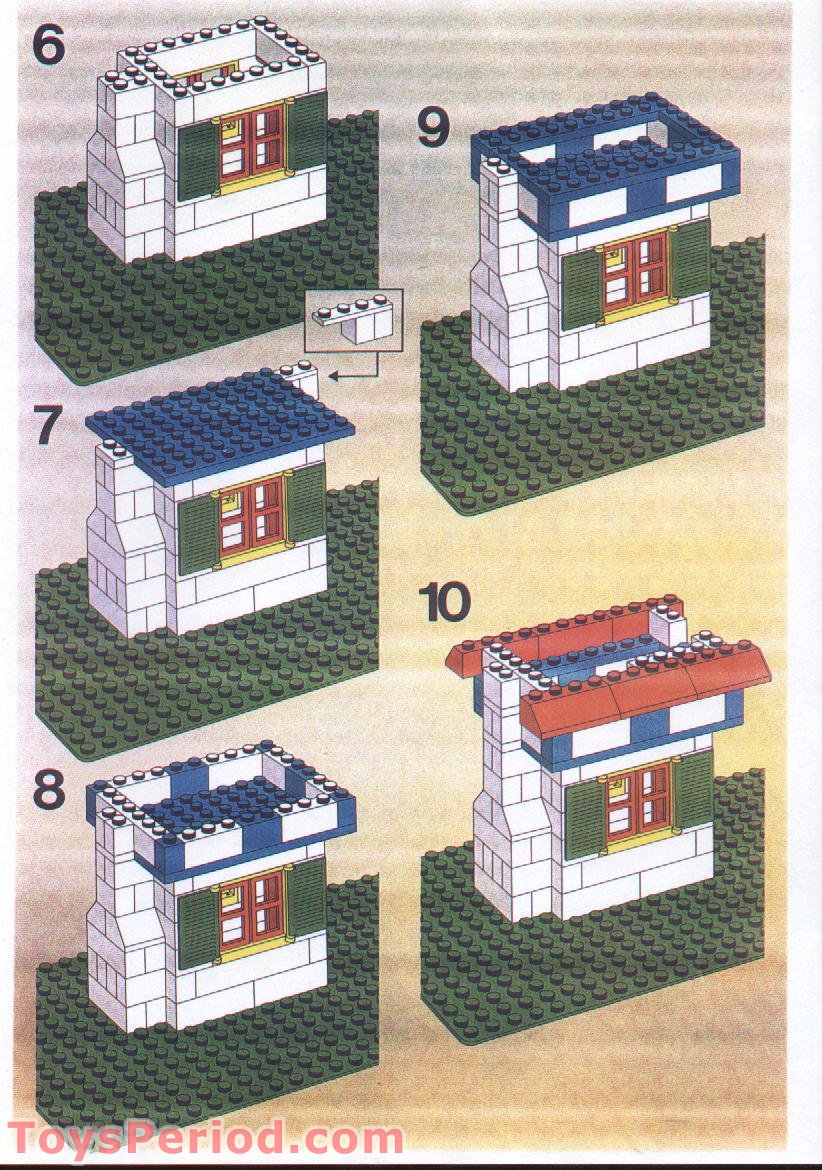 LEGO 710-3 Universal Building Set Instructions and Parts List