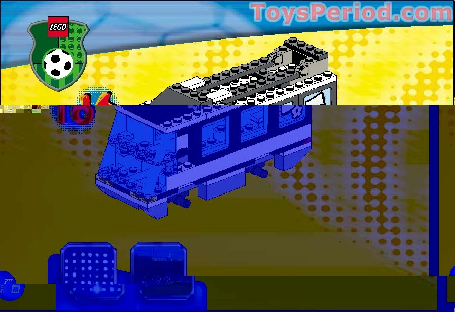 LEGO 3404 Black Bus Instructions and Parts List