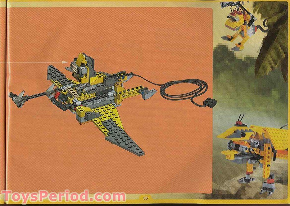 LEGO 4094 Motor Movers Instructions and Parts List