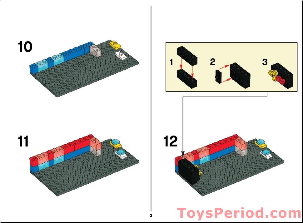 LEGO 5524 Airport Instructions and Parts List
