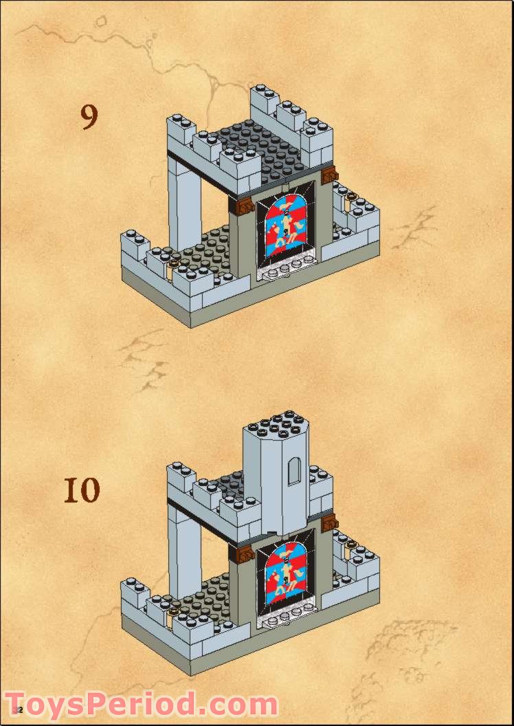 LEGO 6098 King Leo's Castle Instructions and Parts List