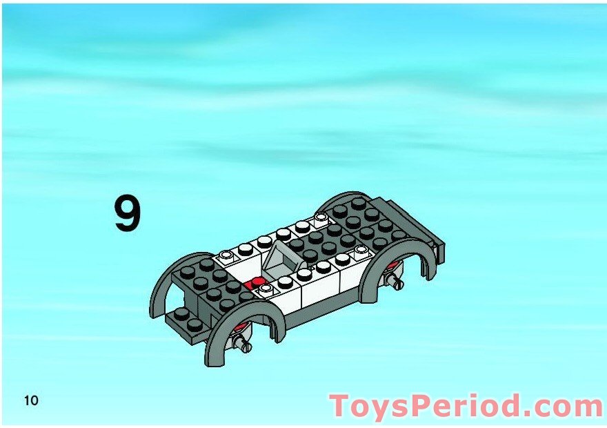 LEGO 7744 Police Headquarters Instructions and Parts List