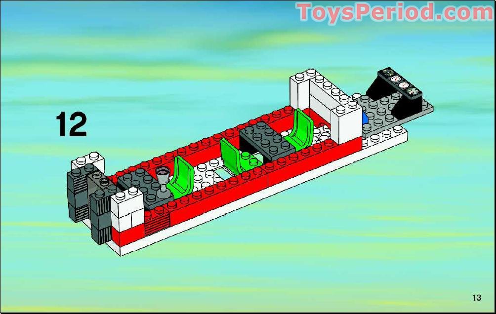LEGO 7897 Passenger Train Instructions and Parts List