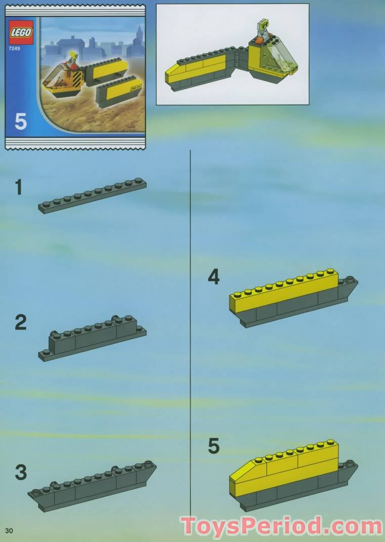 LEGO 7249 XXL Mobile Crane Instructions and Parts List