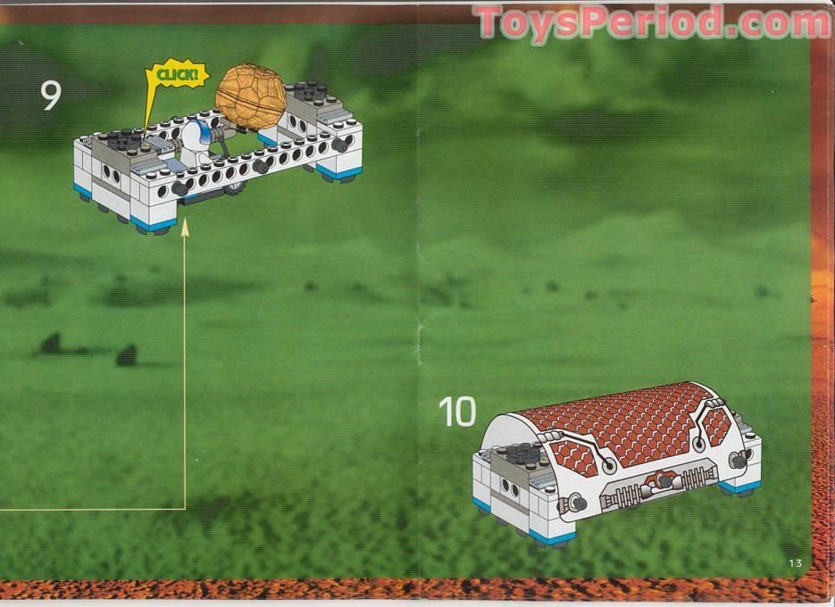 LEGO 7315 Solar Explorer Instructions and Parts List