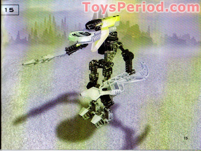 LEGO 8618-1 Vahki Rorzakh Instructions and Parts List