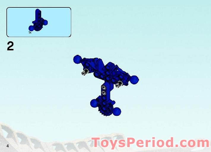 LEGO 8988 Gelu Instructions and Parts List