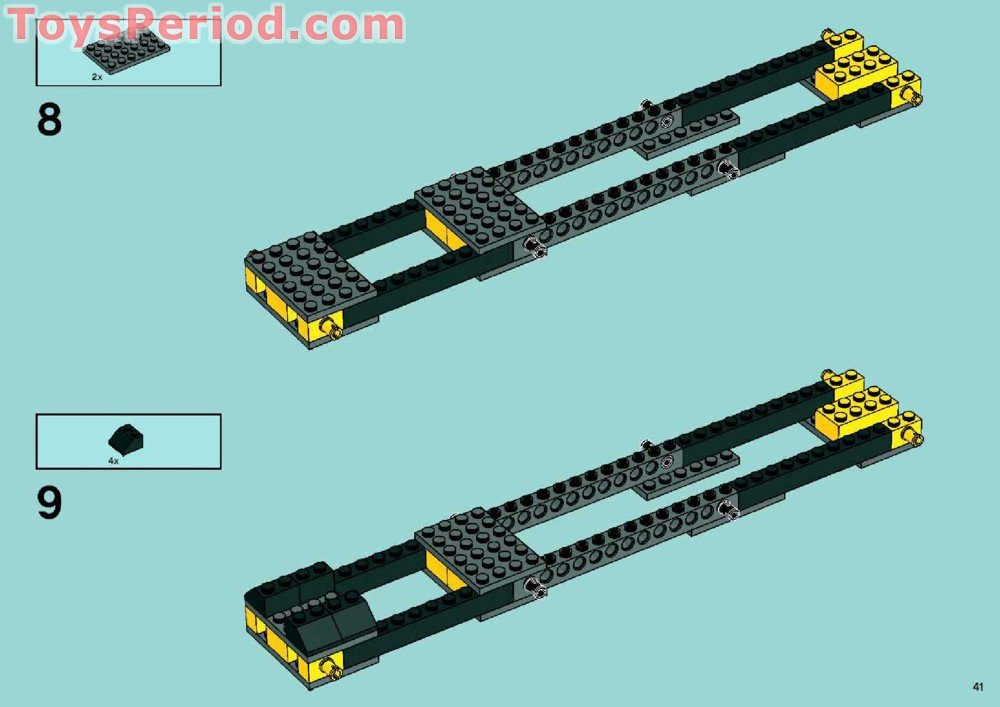 LEGO 8108 Mobile Devastator Instructions and Parts List