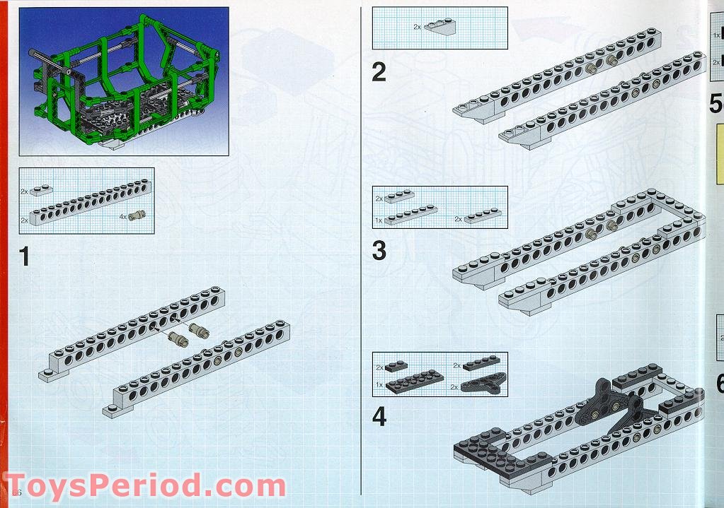 LEGO 8479 Barcode Multi-Set Instructions and Parts List