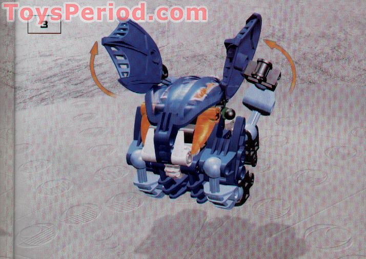 LEGO 8562 Gahlok Instructions and Parts List