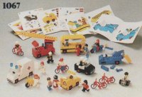 LEGO 1067 Community Vehicles Set Parts List