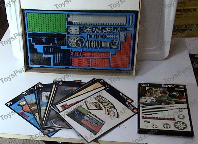 LEGO 1032 Technic II Set 4.5v Parts List