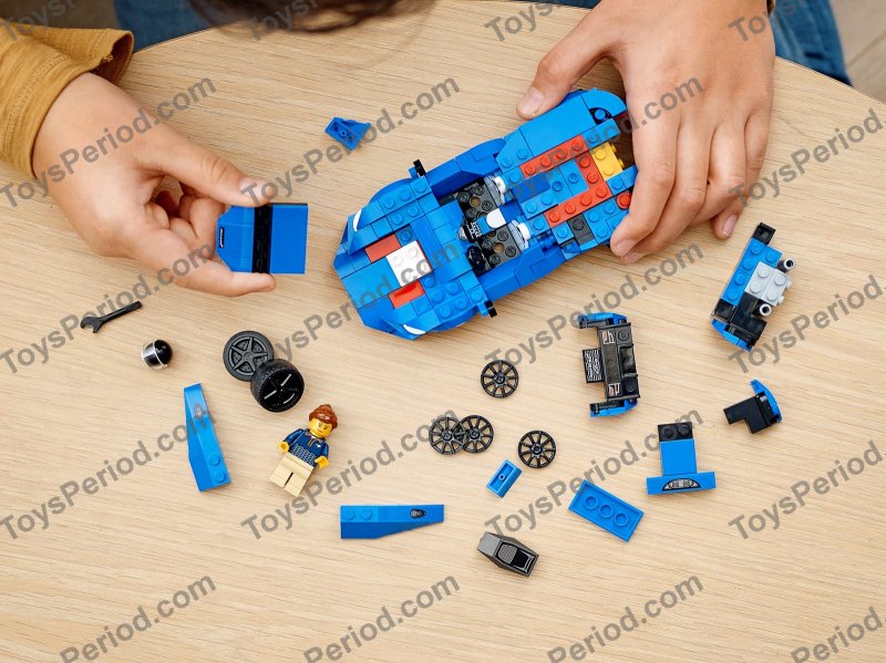 LEGO 76902 McLaren Elva Set Parts List