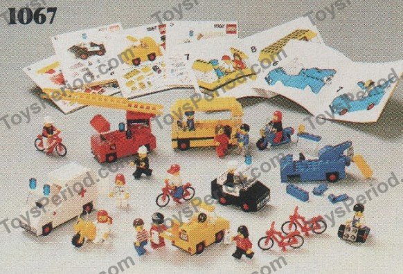 LEGO 1067 Community Vehicles Set Parts List