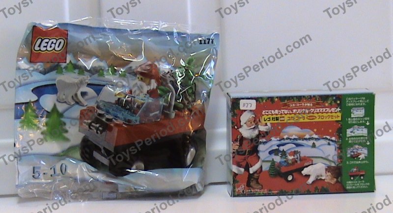 LEGO 1177 Coca-Cola Promotional Set Santa in Truck with Polar Bear ...