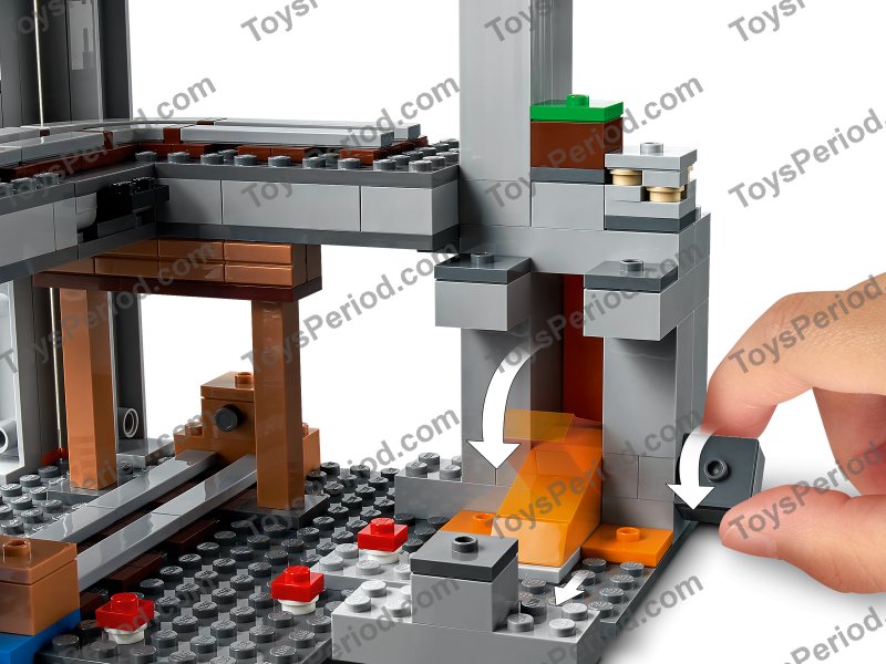 LEGO 21169 The First Adventure Set Parts List