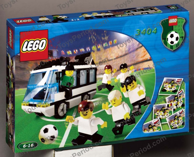 LEGO 3404 Black Bus Instructions and Parts List