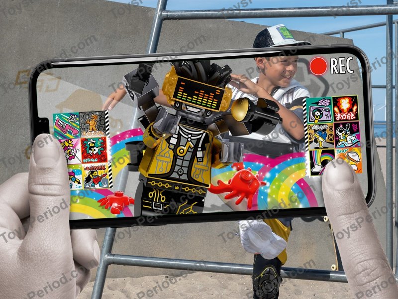 LEGO 43107 Hiphop Robot BeatBox Set Parts List