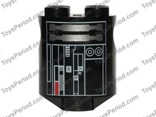 LEGO Sets with Part 30361pb030 Brick, Round 2 x 2 x 2 Robot Body with ...