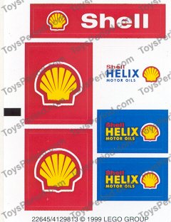 LEGO Sets with Part 1253stk01 Sticker Sheet for Set 1253 - (22645/4129813)