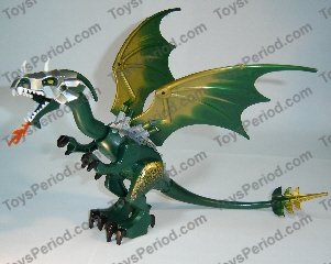 LEGO Sets with Part Dragon03 Dragon (Fantasy Era) with Dark Green Head ...