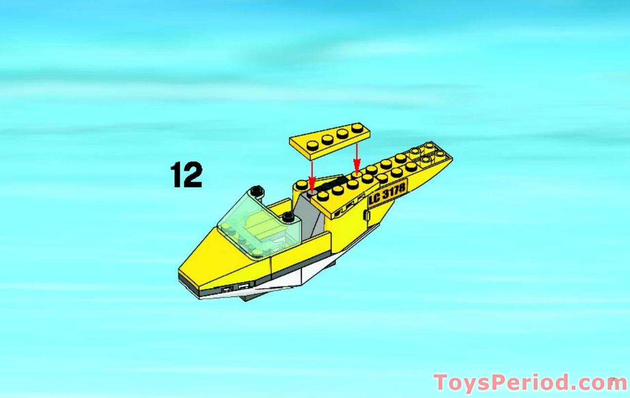 LEGO 3178 Seaplane Instructions and Parts List