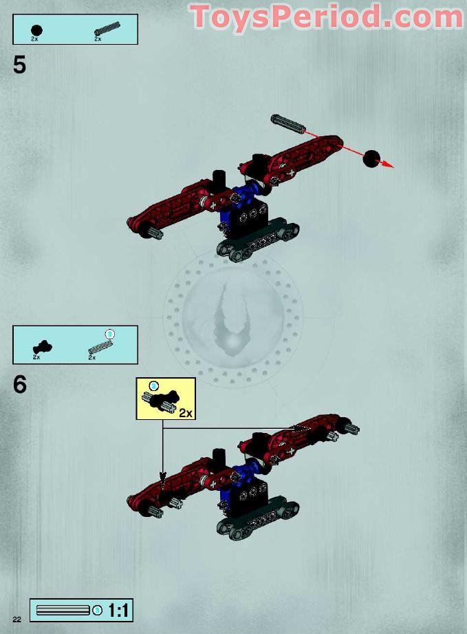 LEGO 10204 Vezon and Kardas Instructions and Parts List
