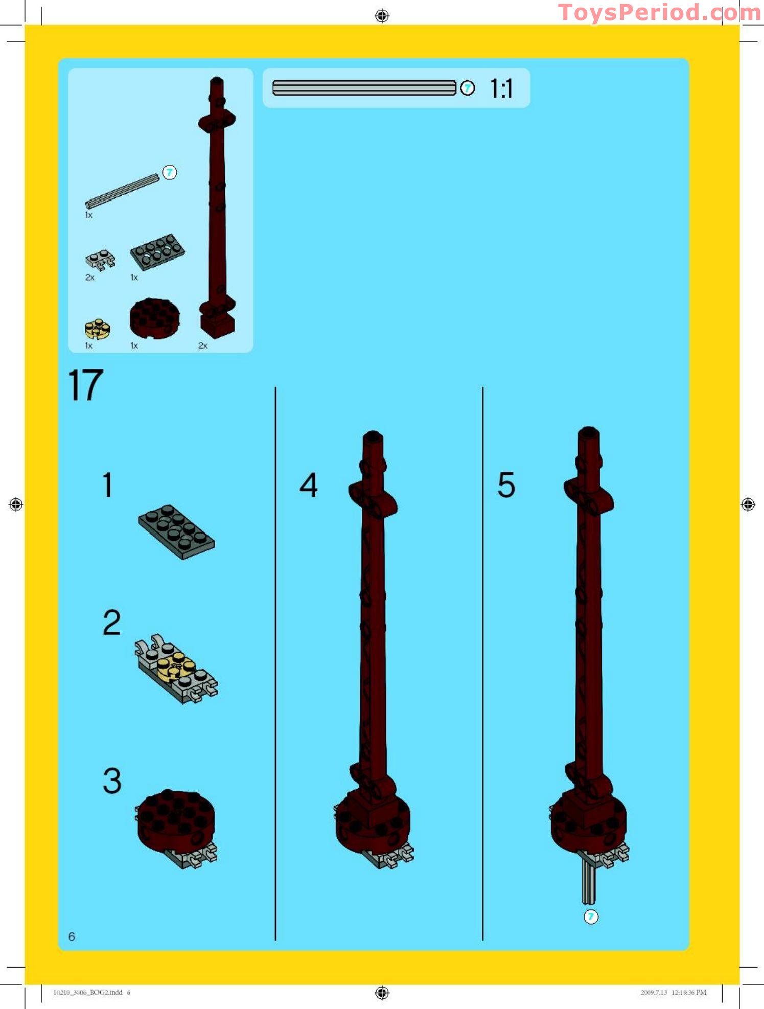 LEGO 10210 Imperial Flagship Instructions and Parts List