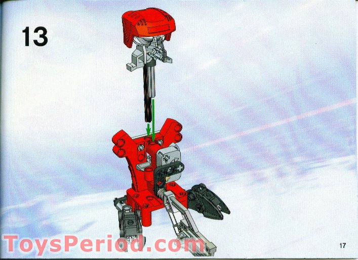 LEGO 3540 Puck Passer Instructions and Parts List