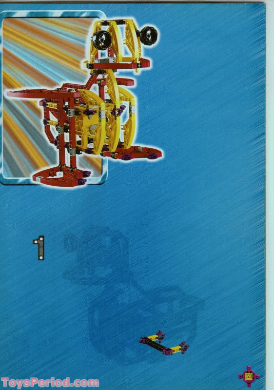 LEGO 3582 Ant Instructions and Parts List